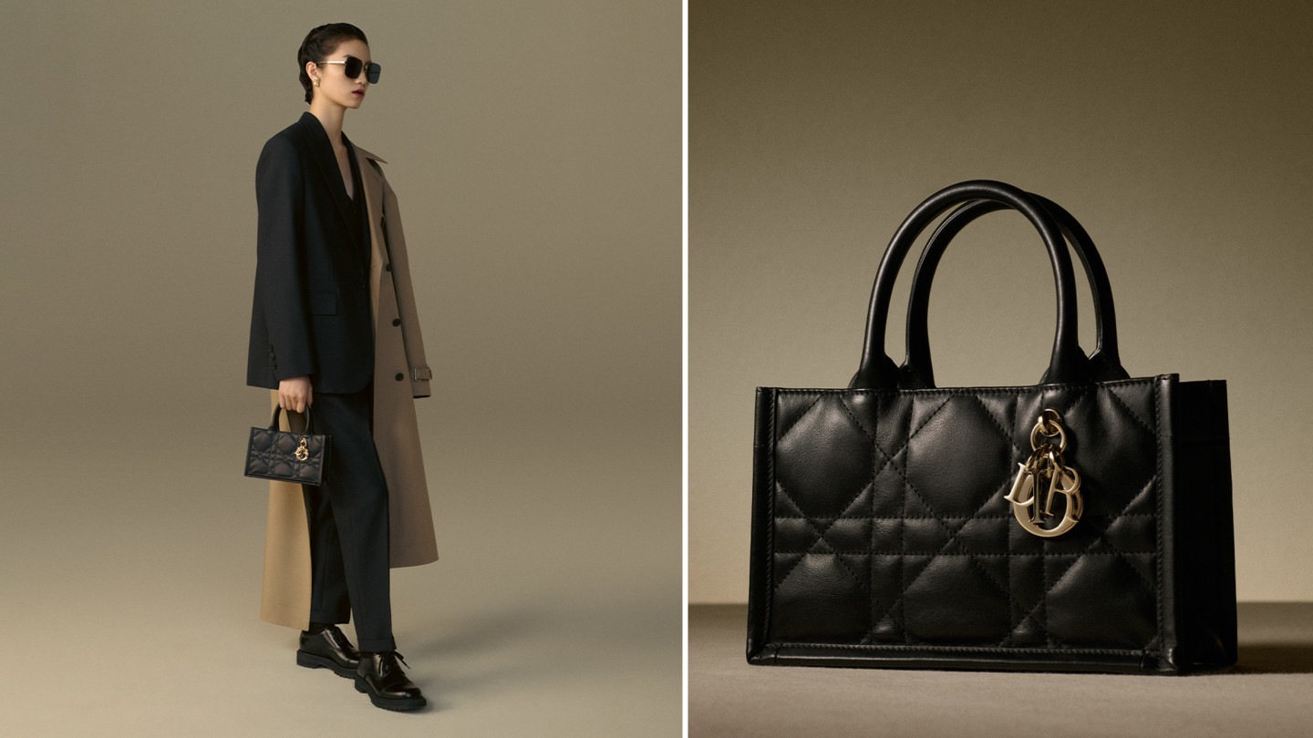 Dway Slide Natural Raffia and Black Embroidered Cotton | DIOR