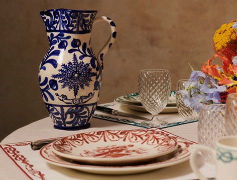 Water Glass Transparent Baroque | DIOR