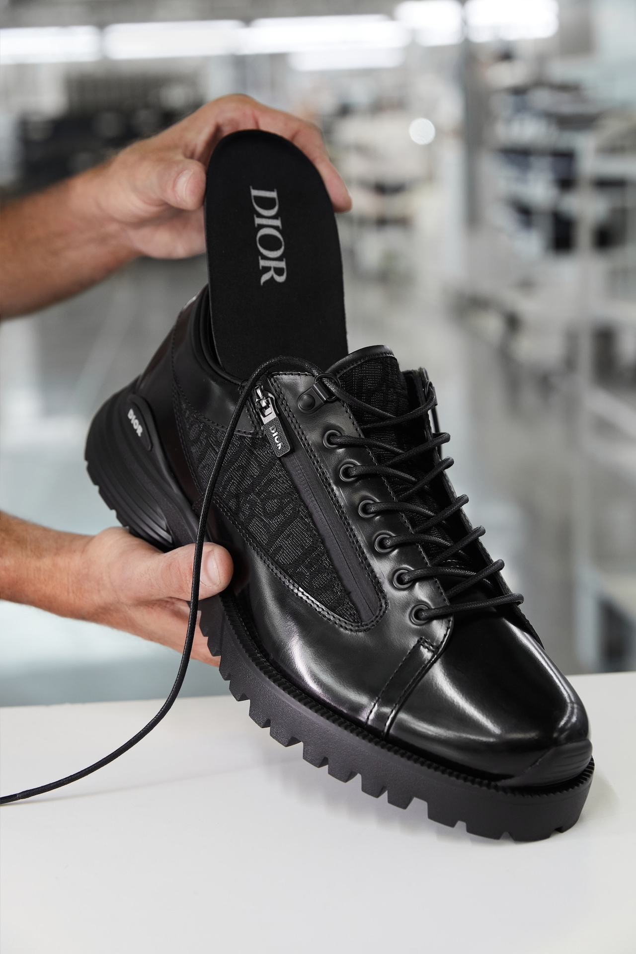 The Dior Combat shoes - News and Events - News & Défilés | DIOR